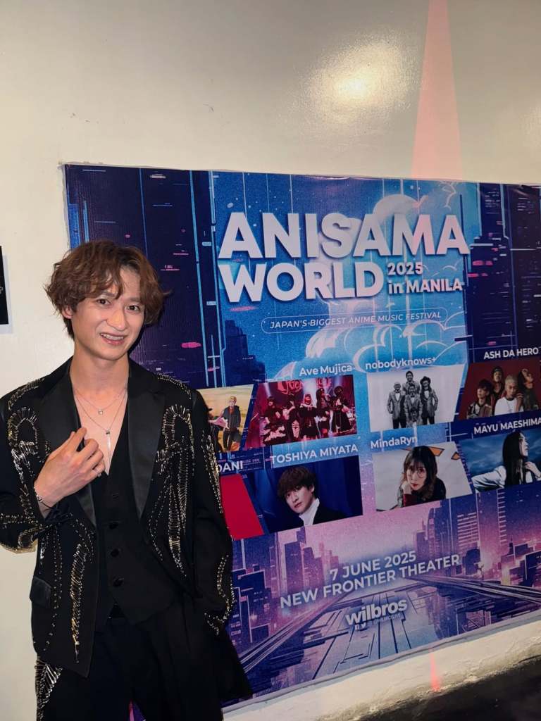 Toshiya Miyata Captivates Manila at ANISAMA World 2025