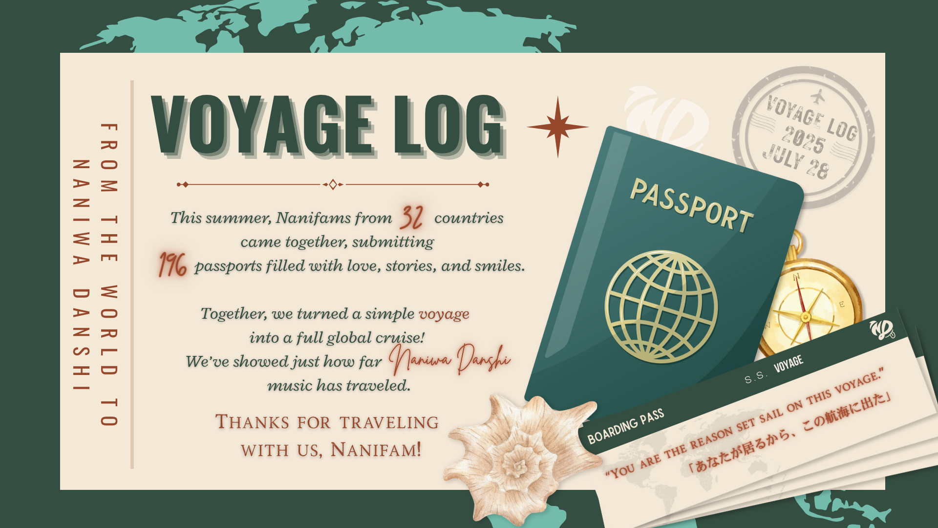 Celebrate Naniwa no Hi: A Global Voyage with Fans